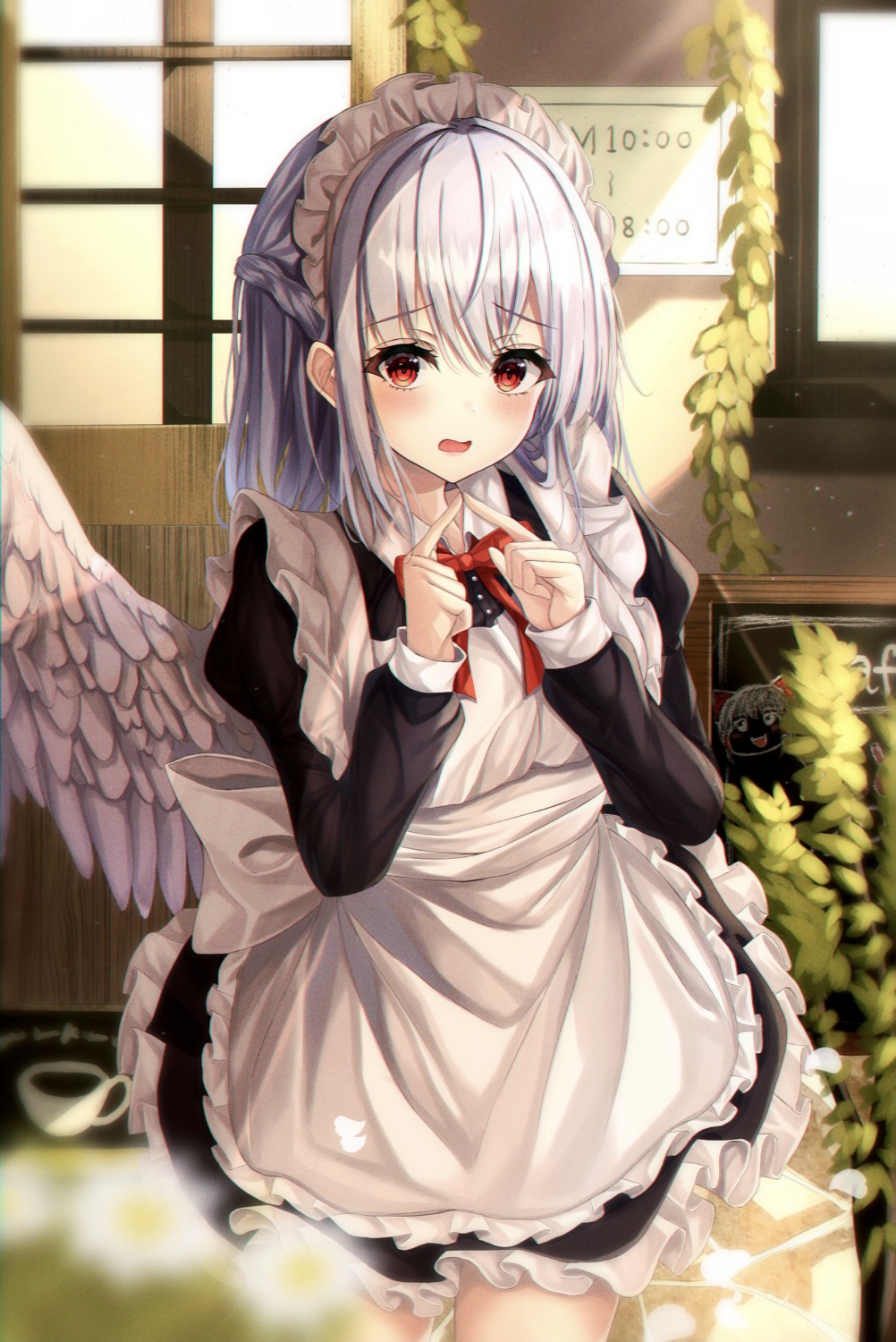 kure:kuroha touhou kishin sagume maid wings | #707608 | yande.re